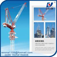 China 10t Capacity QTD125 Luffing Tower Crane 45m Span 200m Height Factory Cost for sale