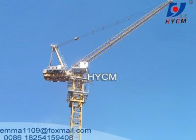 China 10t Capacity QTD125 Luffing Tower Crane 45m Span 200m Height Factory Cost for sale