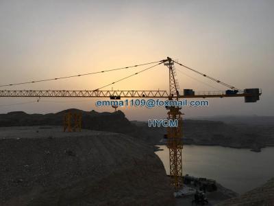 China QTZ250 Topkit Tower Crane 75m Jib 48m Freestanding Height 16t Max Load for sale