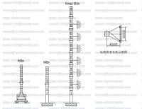China QTZ7525 Hammerhead Tower Crane 16t Load 75m Jib 2.5t Tip Load for sale