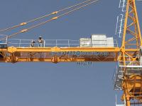 China TC7525 16t Topkit Tower Crane 75m Jib 3m Potain L68 Mast Section for sale