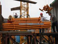 China QTZ63 TC5013 Topkit Tower Crane 5t Capacity 50m Jib Fixed Hammer Head for sale