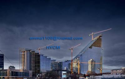 China TC6520 Topkit Tower Crane 65m Jib 10 Ton Capacity 2 Ton Tip Load 380V for sale