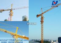 China TC6520 Top Slewing Tower Crane 10 Ton 65m Span 180m Height for Construction for sale