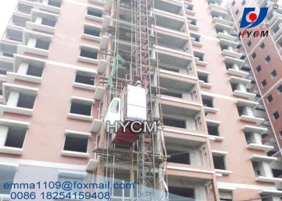 China SC100 1 tons Cage Incline Construction Hoist For Passenger And Materials for sale