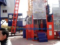 China SC200 2000kg Construction Passenger Hoist Man Lift 150m Lifting Height 380V for sale