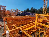 China Zoomlion 6012 Used Tower Crane - 8 Ton Max Load, 60m Working Radius, 2.8m Mast Section for Construction Sites for sale