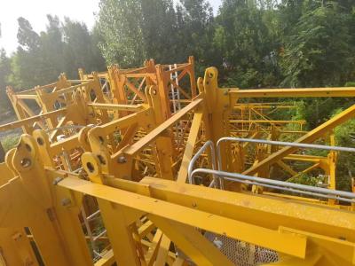 China QTZ200 7015 Used Tower Crane - 10 Ton Capacity, 70m Jib, 46m Free Standing Height | ZOOMLION for sale