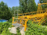 China QTZ200 7015 Used Tower Crane - 10 Ton Capacity, 70m Jib, 46m Free Standing Height | ZOOMLION for sale