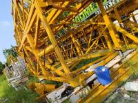 China QTZ200 7015 Used Tower Crane - 10 Ton Capacity, 70m Jib, 46m Free Standing Height | ZOOMLION for sale
