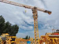 China QTZ250 7020 Used Tower Crane 12T Capacity 70m Jib 60m Height 2019 Zoomlion for sale
