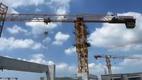 China ZOOMLION 7025 QTZ250 Used Tower Crane - 12 Ton Capacity, 70m Jib, L68 Mast - 2021 Model for sale