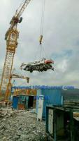 China 12tons QTZ7032 Construction Tower Crane Top Slewing type with VFD Control for sale