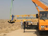 China TC7032 Topkit Tower Crane 70m Jib 12t Max Load 2500KNm Rated Moment for sale