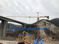 China TC6513 Hammer Head Tower Crane 65m Jib 8t Max Load 1.3t Tip Load 380V for sale
