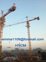 China QTZ6513 Top Slewing Tower Crane with 65m Jib Length, 8 Ton Capacity and 45m Free Standing Height for sale