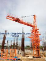 China QTZ5015 8T Tower Crane 50m Jib 1.5t Tip Load 45m Free Height Fixed Base for sale