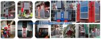 China SC200 2 tons 60m Building Site Hoist with Wall tie Mast Section Climbing for sale