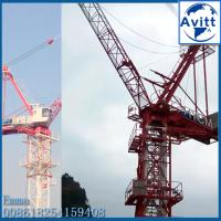 China D2520 Luffing Tower Crane 3-6 Ton Capacity 25m Working Radius for Compact Construction Sites for sale