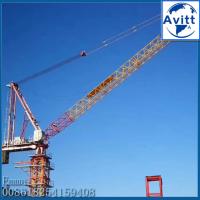 China D4522 Jib Luffing Tower Crane 45m Jib Length 2.2t Tip Load 160m Max Height for Urban Construction for sale