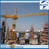 China QT10 Inner Climbing Tower Crane with 6m Jib Length and 1 Ton Load Capacity for Construction for sale