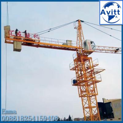 China 5 Ton Cat Head Tower Crane with 50m Jib Length and 120m Lifting Height for Construction Projects for sale