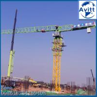 China QTZ125 PT6016 Mobile Tower Crane 60m Boom 10 Ton Capacity 50m Height Industrial Construction Equipment for sale
