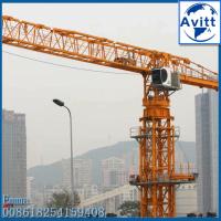 China QTZ125 PT6016 Mobile Tower Crane 60m Boom 10 Ton Capacity 50m Height Industrial Construction Equipment for sale
