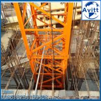 China QTZ40 Internal Climbing Tower Crane 4 Tons Load Capacity 47m Working Range Hydraulic System for sale