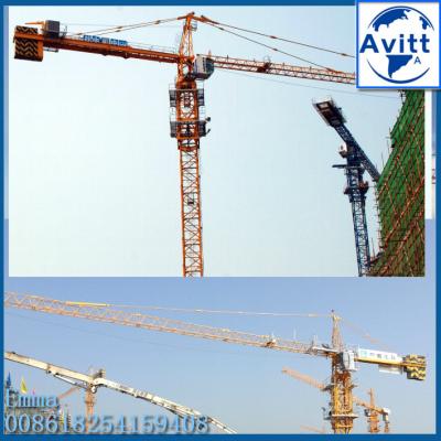 China QTZ63 Internal Climbing Tower Crane 6 Ton Capacity 50m Working Range for High-Rise Construction for sale