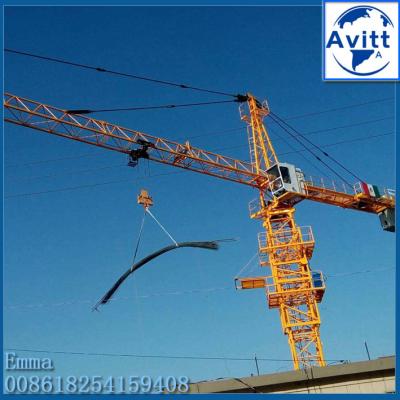 China TC5013 5 Tons Inner Tower Crane Self Climbing Type For Over 100m High Building for sale