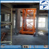 China TC5013 5 Tons Inner Tower Crane Self Climbing Type For Over 100m High Building for sale