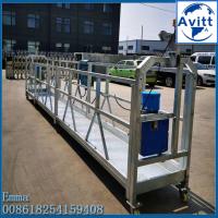 China ZLP630 Working Platform 630kg Suspended Gondola with 9-11 m/min Speed for Window Cleaning for sale