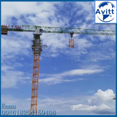 China PT5510 Topless Tower Crane - 6 Ton Capacity, 55m Reach, 150m Height for Construction Projects for sale