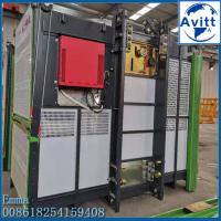 China SC100 Single Cage Construction Hoist Elevator - 1000kg Capacity, 150m Height, 34.4 m/min Speed for sale