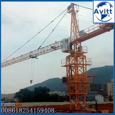 China Kind of hammerhead tower cranes qtz63 for construction projects for sale