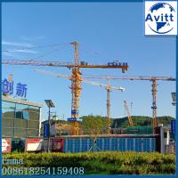 China Kind of hammerhead tower cranes qtz63 for construction projects for sale