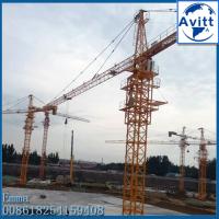China TC5612 Electric Tower Crane 56m Jib 1.2t load Fixed Type Cost for sale