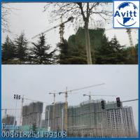 China QTZ4807 Hydraulic Telescopic Climbing Tower Crane 48m Jib 4t Capacity for sale