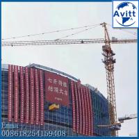 China QTZ4807 Hydraulic Telescopic Climbing Tower Crane 48m Jib 4t Capacity for sale