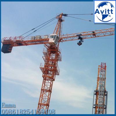 China QTZ50 TC5010 5t Hammerhead Tower Crane 50m Jib 30m Freestanding Height for sale
