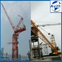 China D2520 Mini Luffing Boom Tower Crane - 25m Radius, 6 Ton Capacity for High-Rise Construction for sale