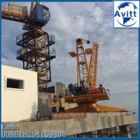 China 6 Ton Derrick Boom Crane QD2420 24m Arm Length 150m Height for Building Construction for sale