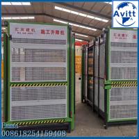 China SC100/100 Construction Elevator Lift 2 Tons Capacity 150m Height Climbing Type for Building Sites for sale