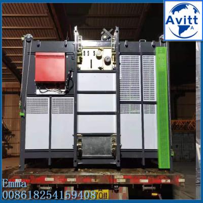 China SC200 2000kg Construction Hoist Single Cage Without Cab 33m/min 150m Lifting Height for sale