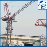 China D63 Jib Luffing Tower Crane 24m Boom with 2.0t End Load and 6t Max Capacity for Construction Projects for sale