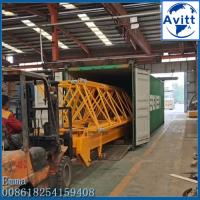 China D63 Jib Luffing Tower Crane 24m Boom with 2.0t End Load and 6t Max Capacity for Construction Projects for sale