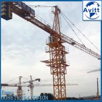 China TC5013 Hammerhead Tower Crane Inside Of Building Internal Self Climbing Type for sale