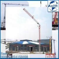 China QTK20 Fast Erecting Tower Crane 3 Ton Capacity with 25m Jib Length and 23m Free Standing Height for sale
