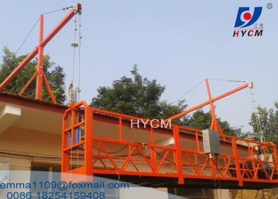 China ZLP630 Industrial Aerial Platform 630kg Load Capacity 6M Length with 8.3mm Steel Wire Rope for sale